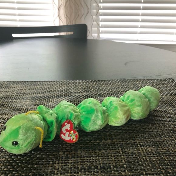 Ty | Toys | Ty Beanie Babies Squirmy The Worm | Poshmark